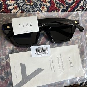 Aire | Accessories | Nwt Aire Capricornus Square Sunglasses In Black | Poshmark